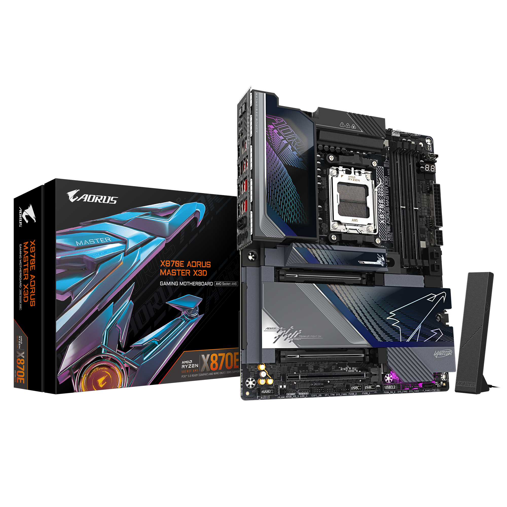 Gigabyte X870E Aorus Master X3D | AM5 ATX Motherboard (Pre-Order 3 Wee
