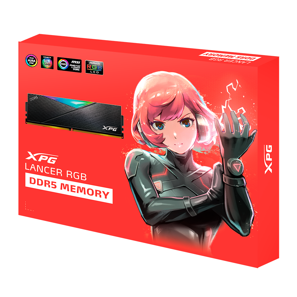 ADATA Lancer RGB 32GB (16x2) | DDR5 6000MHz CL48 RAM